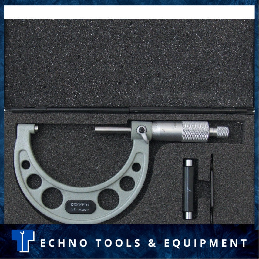 KENNEDY 100-125mm EXTERNAL MICROMETER KEN3350050K – Techno Tools ...