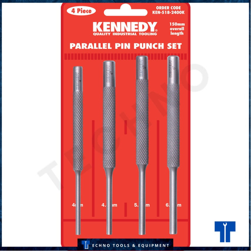 KENNEDY PARALLEL PIN PUNCH LONG SERIES SET OF 4 KEN5182400K – Techno ...