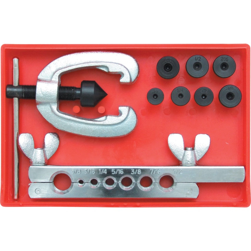 KENNEDY DOUBLE FLARING TOOL SET 3/16-5/8" 9-PCE KEN5889550K – Techno ...
