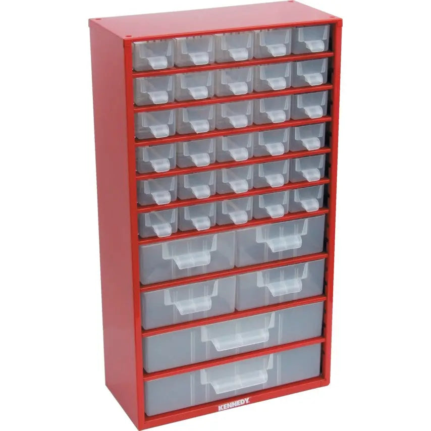 KENNEDY 36-DRAWER COMBINATION PARTS STORAGE CABINET KEN5935300K ...