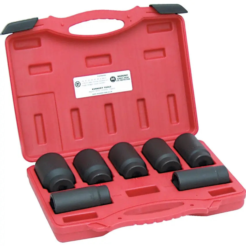 KENNEDY FRONT WHEEL DRIVE AXLE NUT SOCKET SET 7-PCE KEN5839888K ...